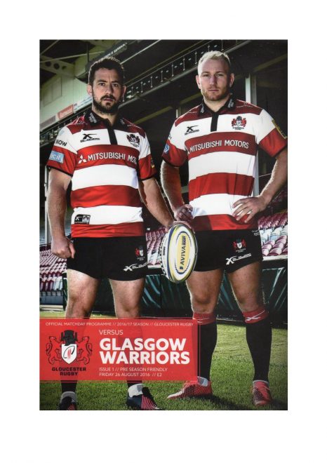 2016 - 2017 | Gloucester | Gloucester Rugby Heritage