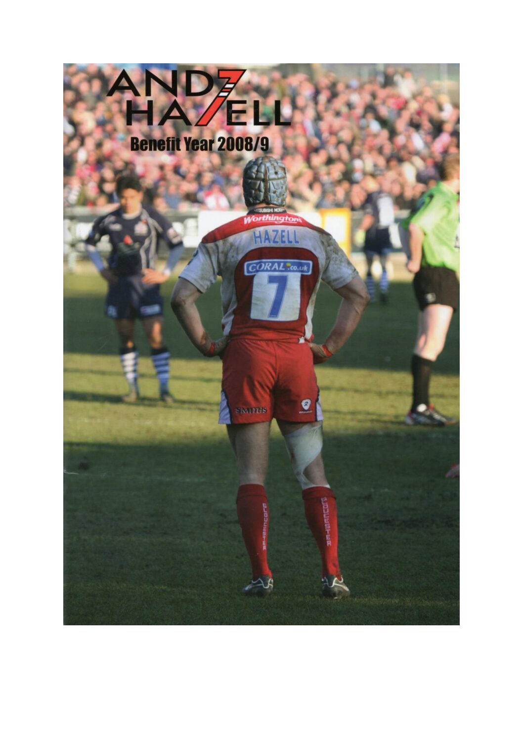 Andy Hazell Benefit Year Brochure | Miscellaneous | Gloucester Rugby ...